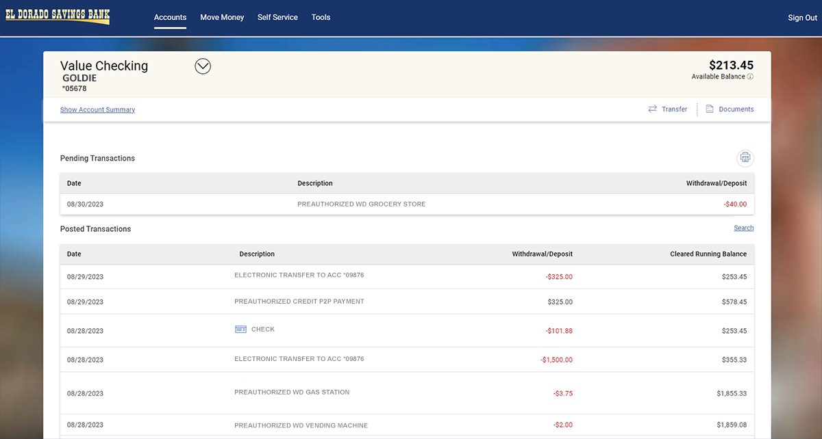 Next Gen Internet Banking