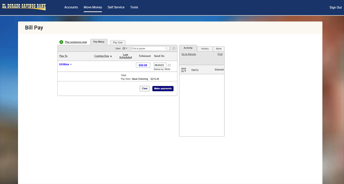 Next Gen Internet Banking